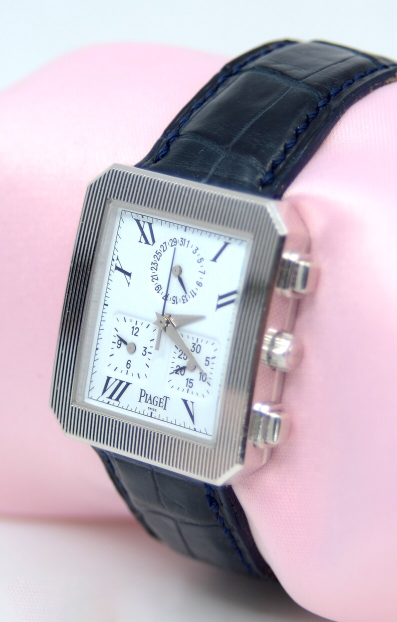 Piaget Protocol 18K White Gold Watch - Etsy