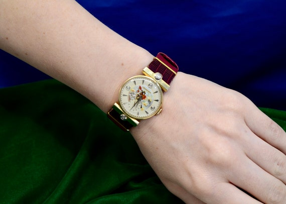 Vintage Longines 14K Yellow Gold watch with Diamonds - Gem Vintage Longines 14K Yellow Gold watch with Diamonds - Gem