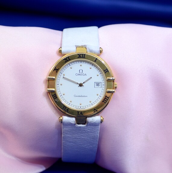 omega constellation yellow gold - Gem
