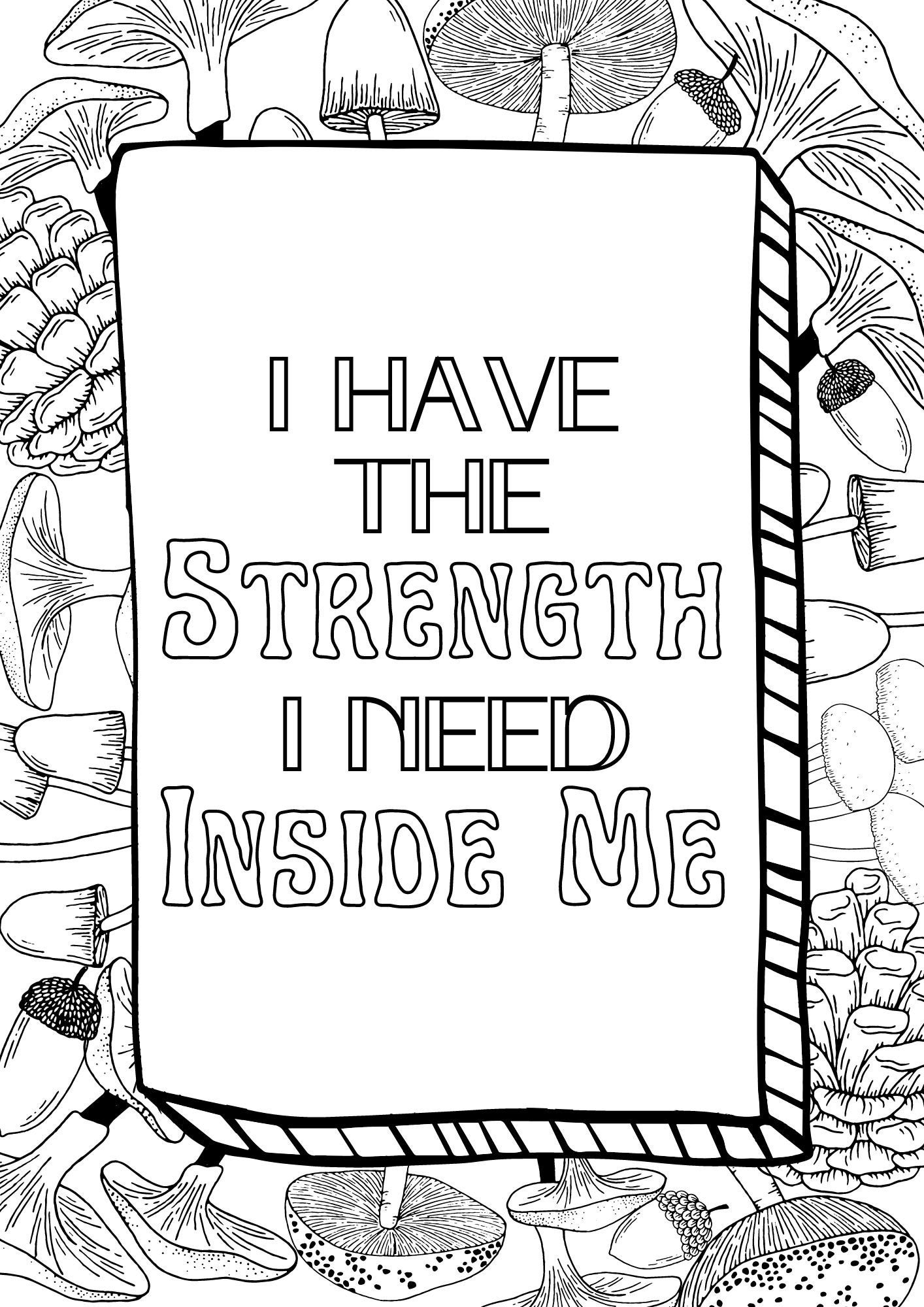 Birth Affirmation Adult Coloring Pages, Birth Planning, Midwife ...