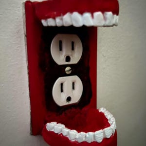Weirdcore Teeth Outlet Cover - Etsy
