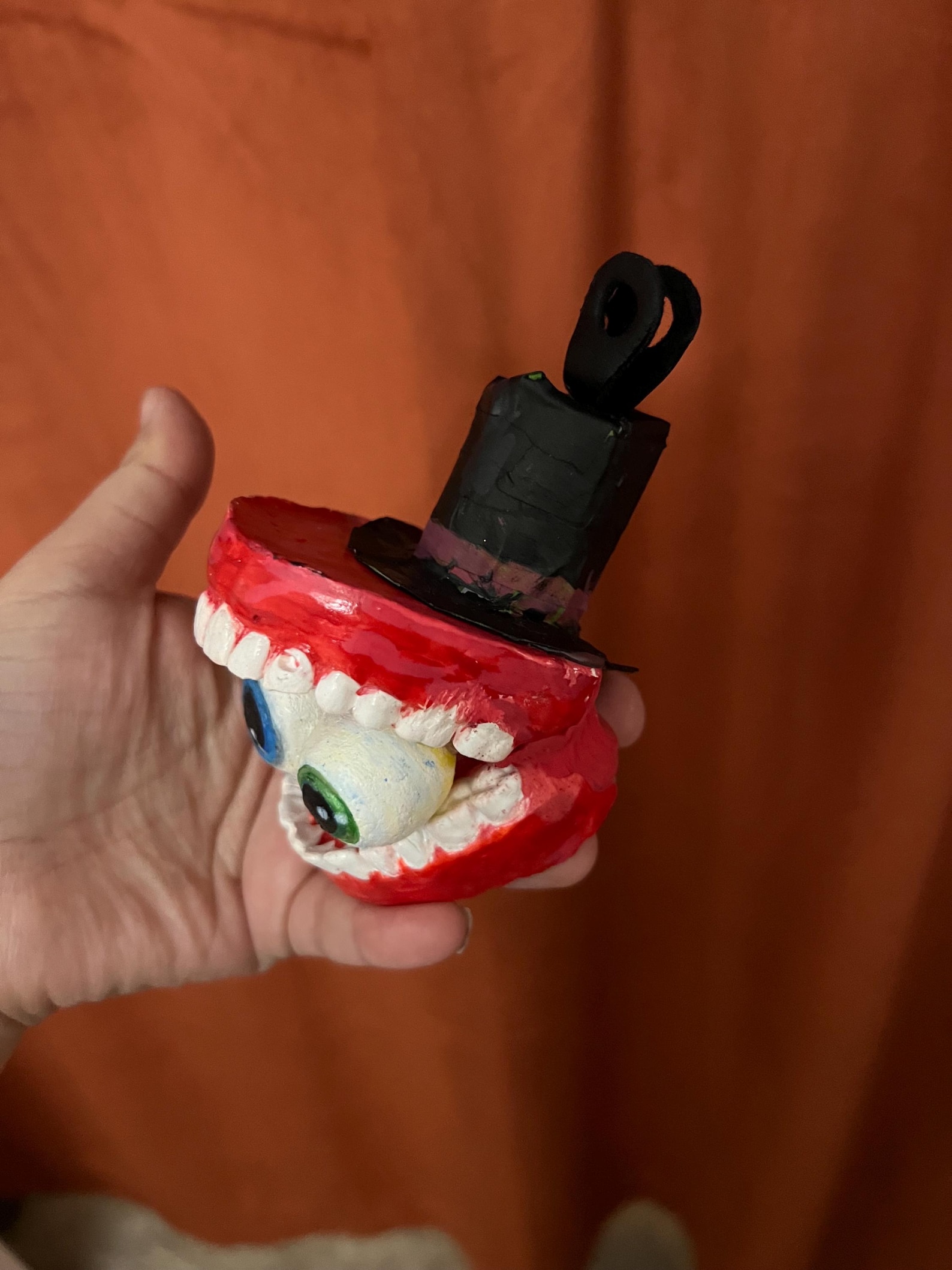 Caine the Amazing Digital Circus Fan Art Weirdcore Teeth Holiday ...