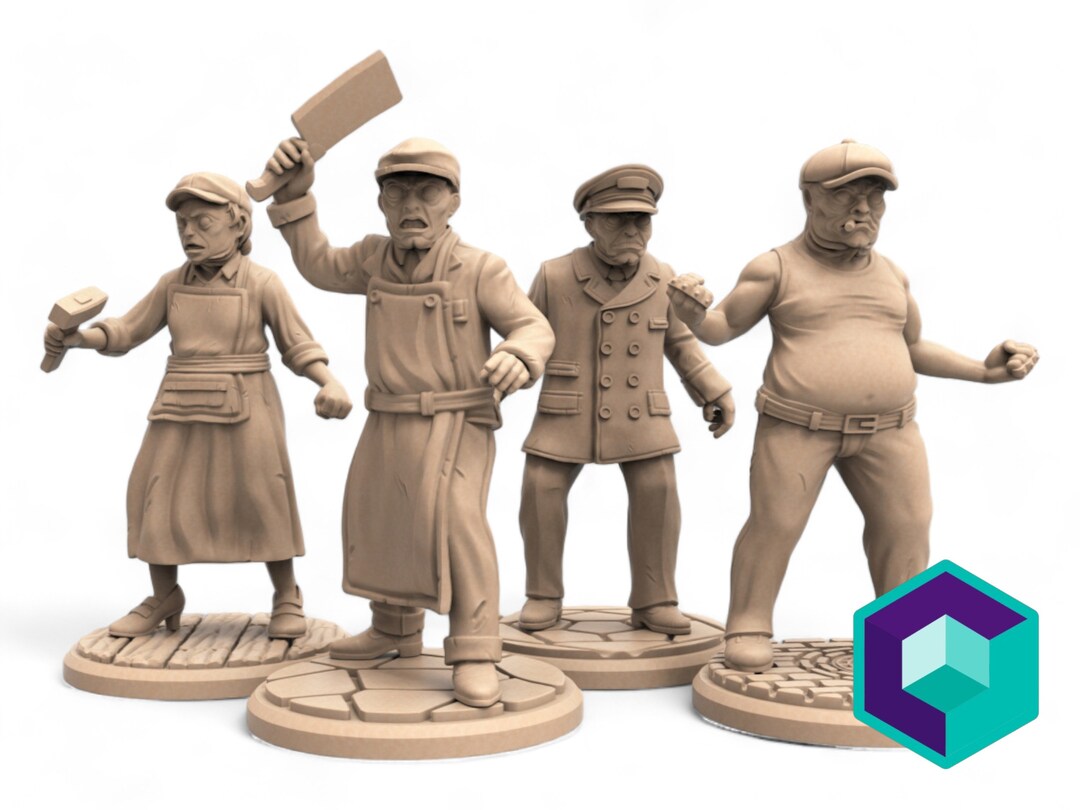 Deep One Hybrids (4) | Miniatures for Lovecraft Mythos | Cthulhu ...