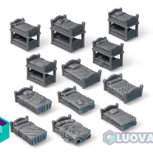 Beds - Detailed Tabletop Scenery by Vae Victis for Rpgs & Wargaming ...