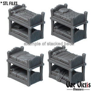 Beds - Detailed Tabletop Scenery by Vae Victis for Rpgs & Wargaming ...