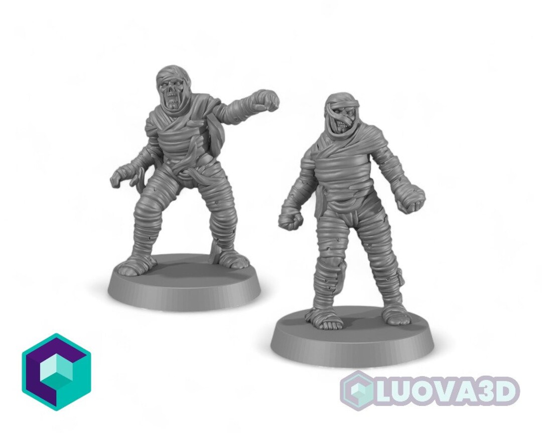 Ancient Mummies - Fantasy Miniature Collection for Tabletop Games ...