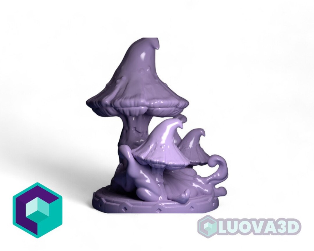 Myconid Fungus Rage Spell Effect Miniature for RPG & Tabletop Games ...