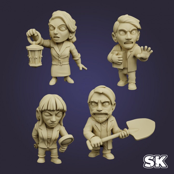 Mythos Investigators & Villains | Etsy