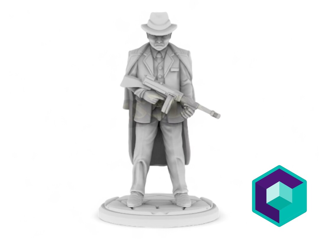 The Gangster | Miniatures for Lovecraft Mythos | Cthulhu | Adaevy ...