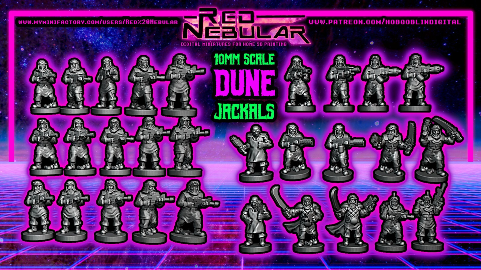 10mm Sci Fi Miniatures