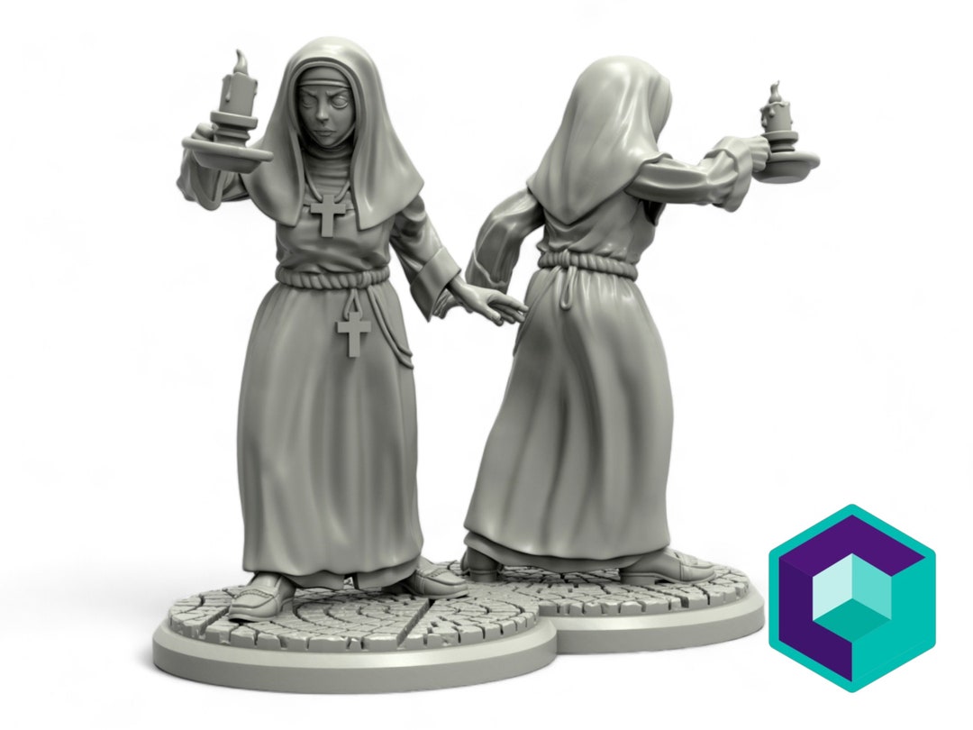 The Nun | Miniatures for Lovecraft Mythos | Cthulhu | Adaevy Miniatures ...
