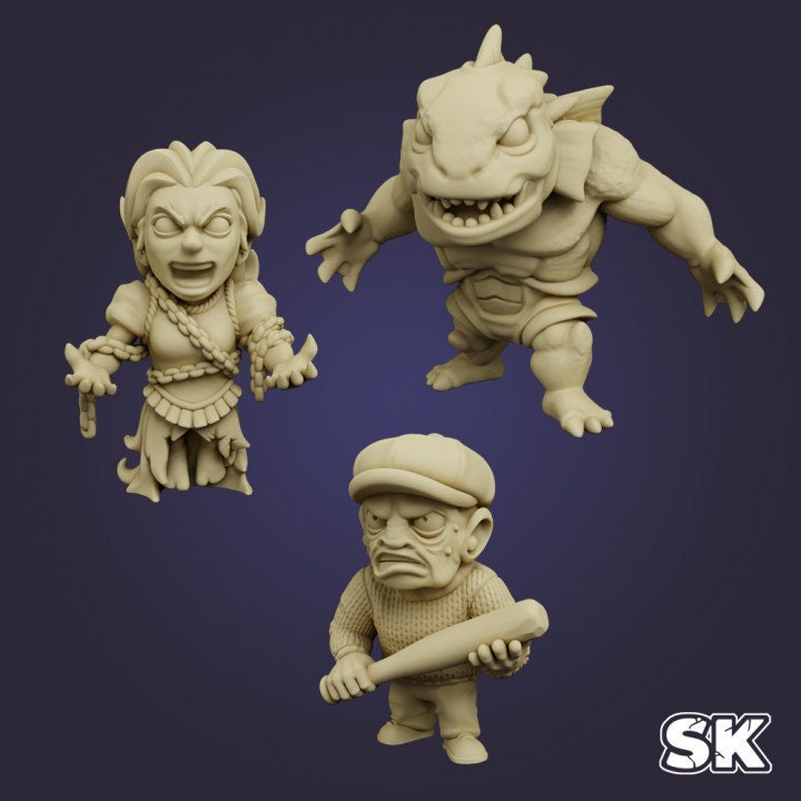 Mythos Investigators & Villains | Etsy