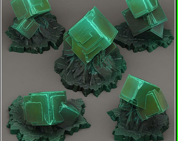 Printyourmonsters Scenery - Cubic Stones | Scenery, Terrain, Scatter ...