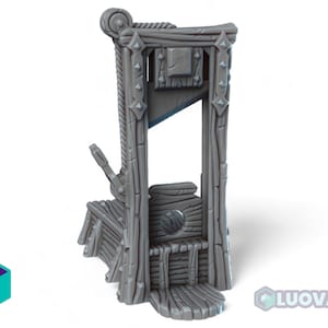 Medieval Guillotine- Detailed Tabletop Scenery by Vae Victis for Rpgs ...