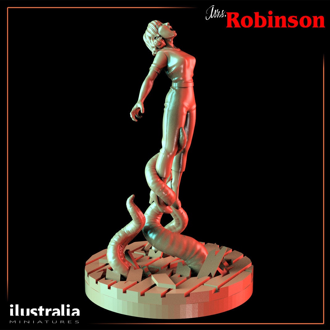 Mrs. Robinson the Strange Claremont House Miniatures for - Etsy