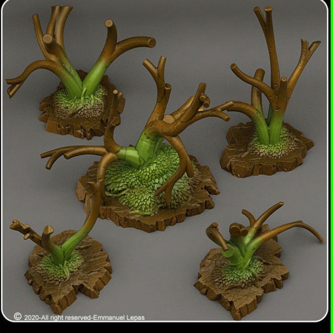 Printyourmonsters Scenery - Fantasy Trees | Scenery, Terrain, Scatter ...