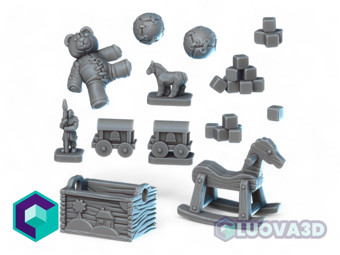 Toy Set - Detailed Tabletop Scenery by Vae Victis for Rpgs & Wargaming ...