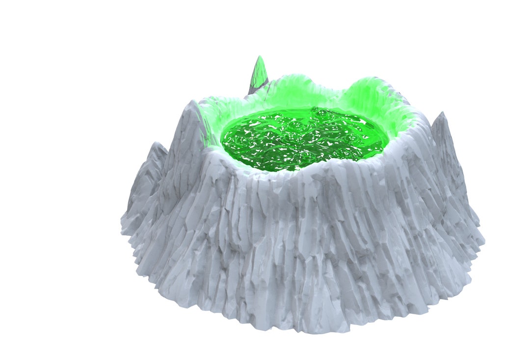 Alien Goo Pool - LED Lit Resin Scenery | Scenery, Terrain, Scatter for ...