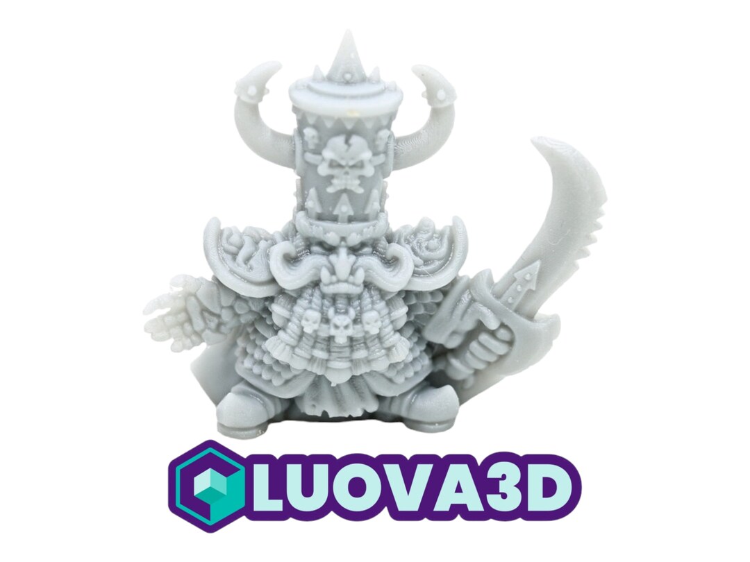 Lord Herzuull Detailed Miniature for RPG & Tabletop Games, Designed by ...
