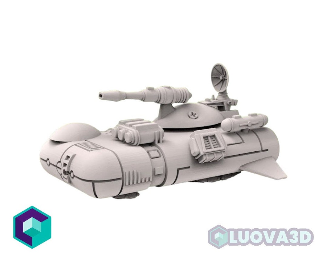 Deodorant Tank Grimdark Sci-fi Tank Miniature for Tabletop Games ...