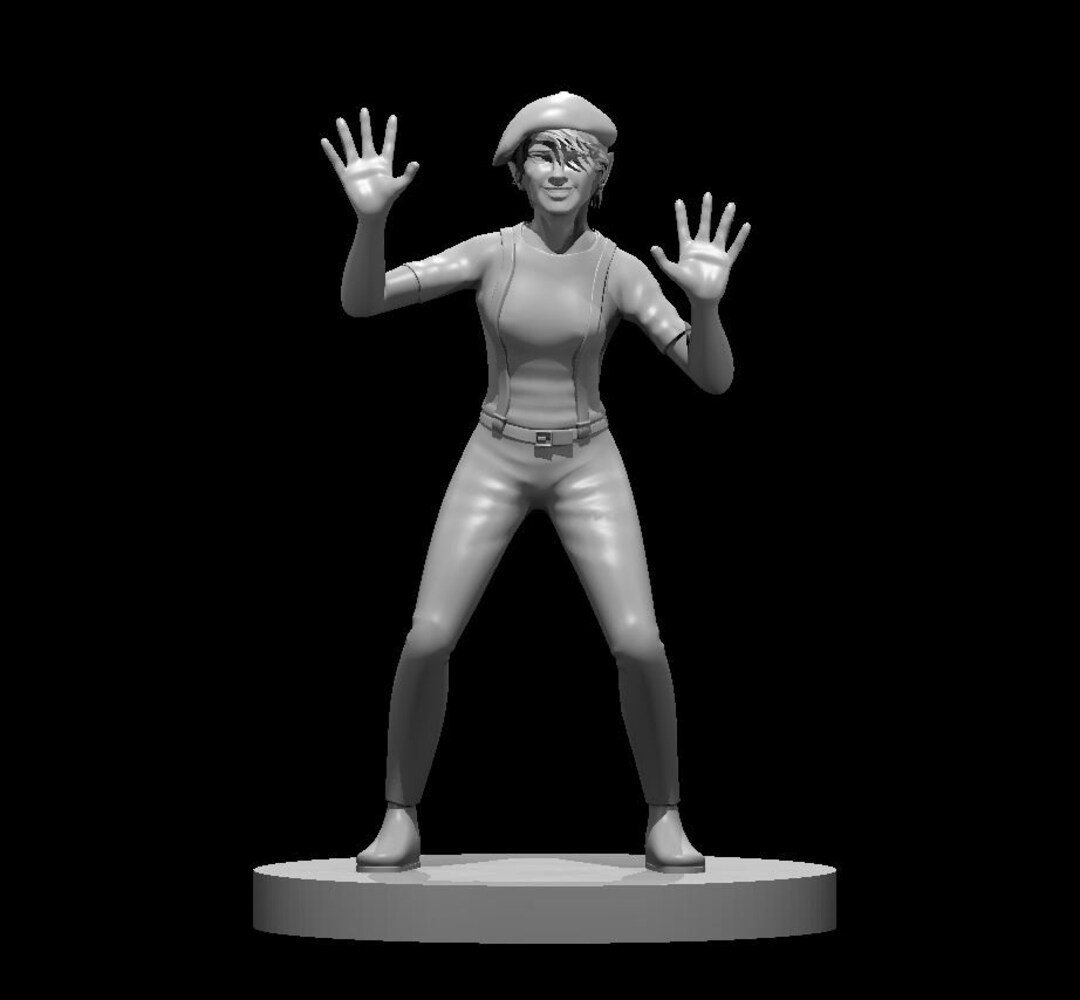 Elf Female Mime Bard | Miniatures for Roleplaying and Tabletop Games by ...