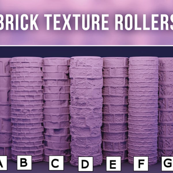 Brick Texture Roller - Etsy