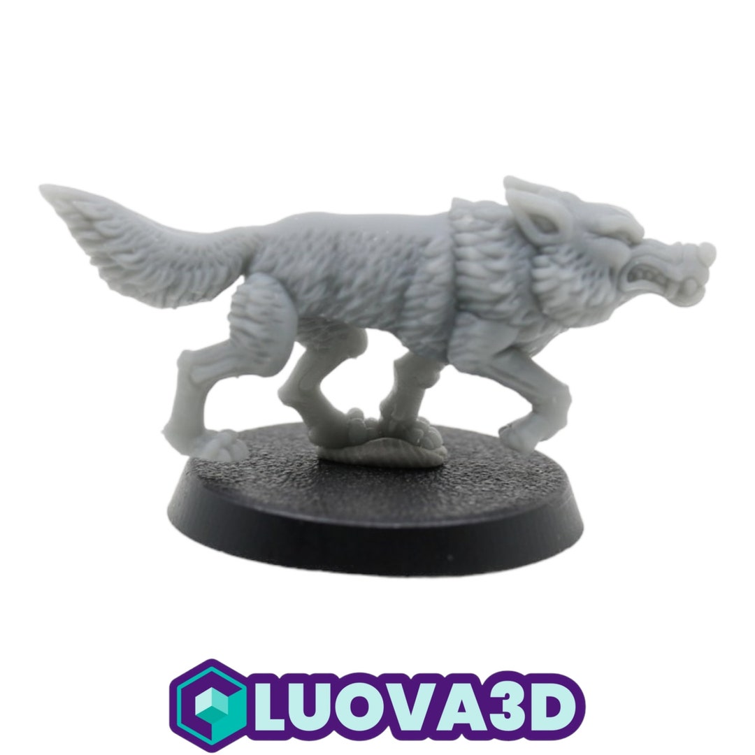 Fabelzel Miniatures - Wolves | Resin Printed Miniatures for Roleplaying ...