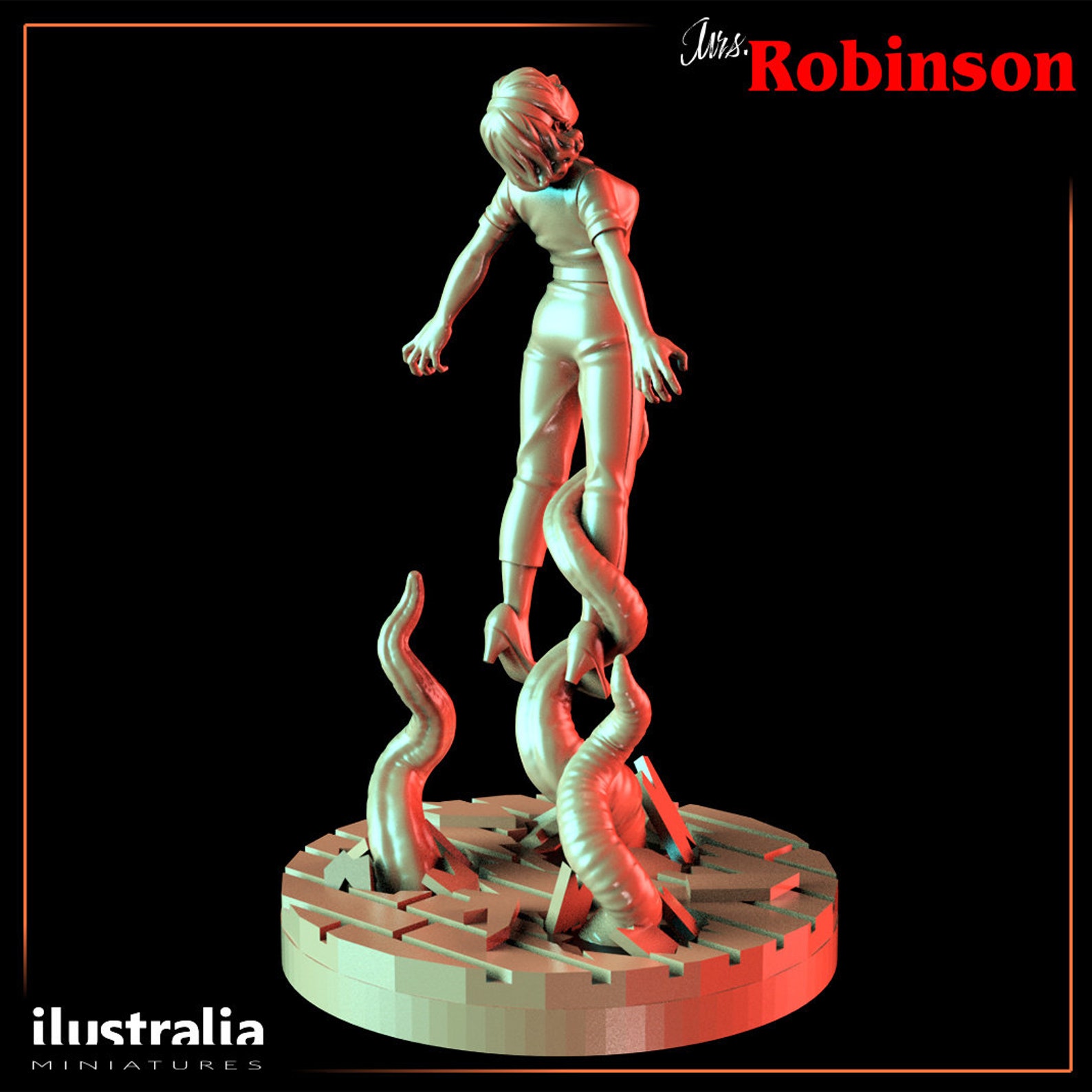 Mrs. Robinson the Strange Claremont House Miniatures for - Etsy