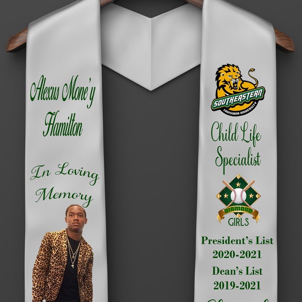 Hbcu Graduation Stole - Etsy