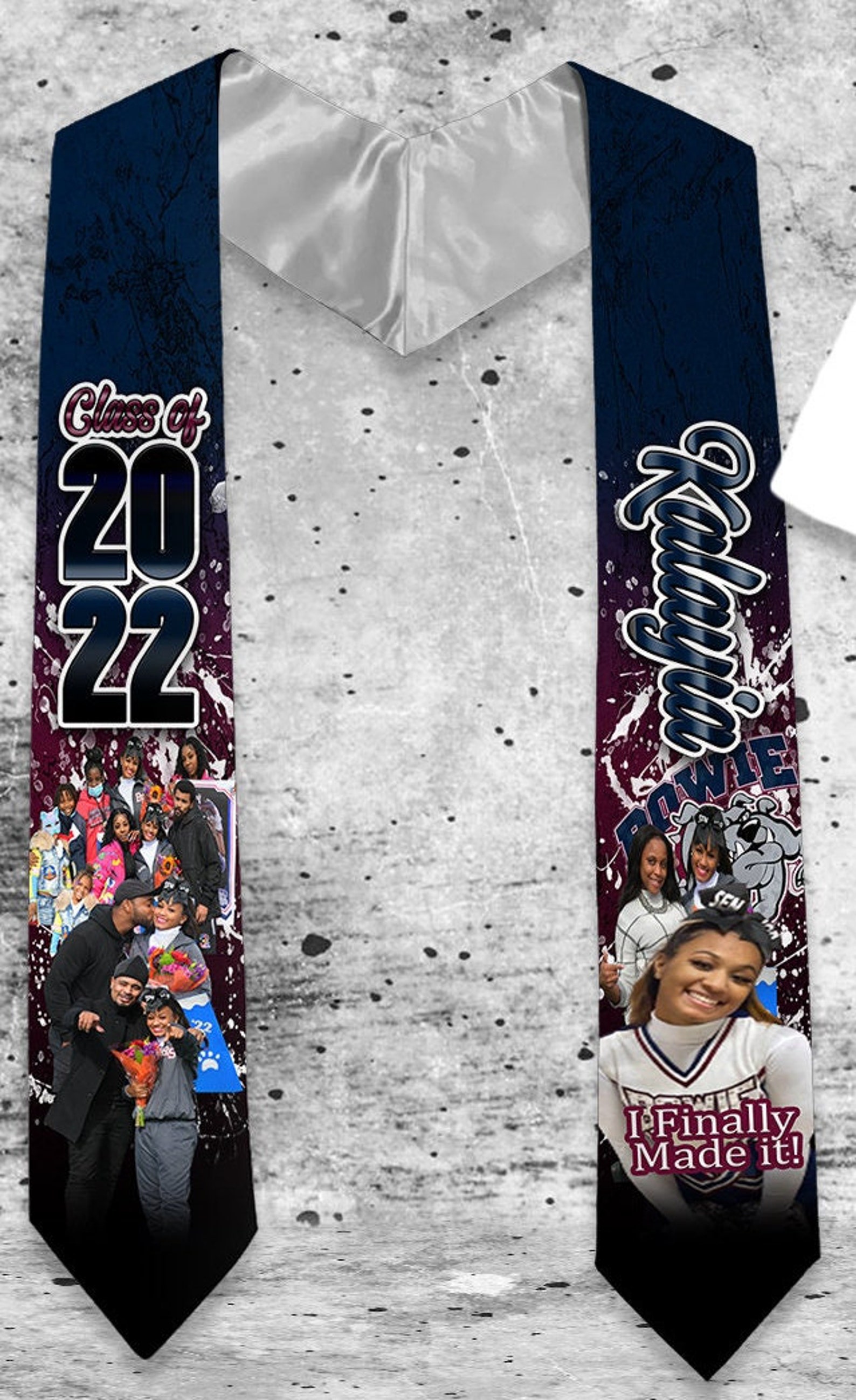 Customized Graduation Stole - Etsy