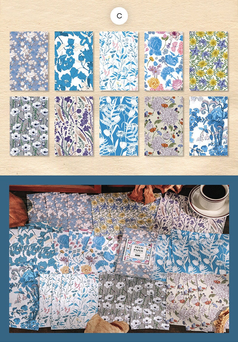 60 Decorative Papers for Scrapbooking and Stationery - Scrapbooking ...