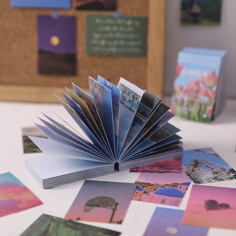 100 Photo Stickers in Different Colors and Motifs - Scrapbooking ...