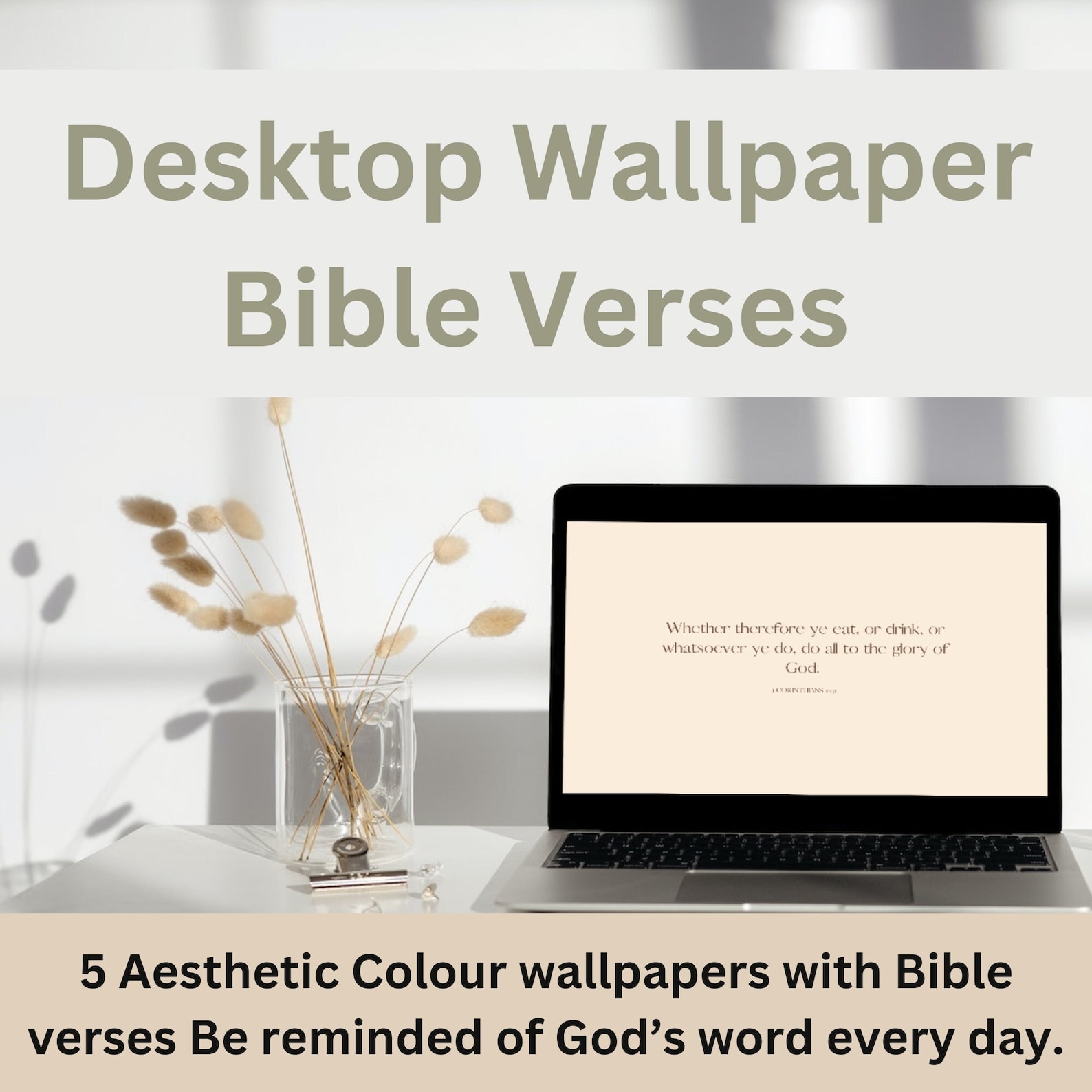 Desktop Wallpaper With Bible Verses - Etsy