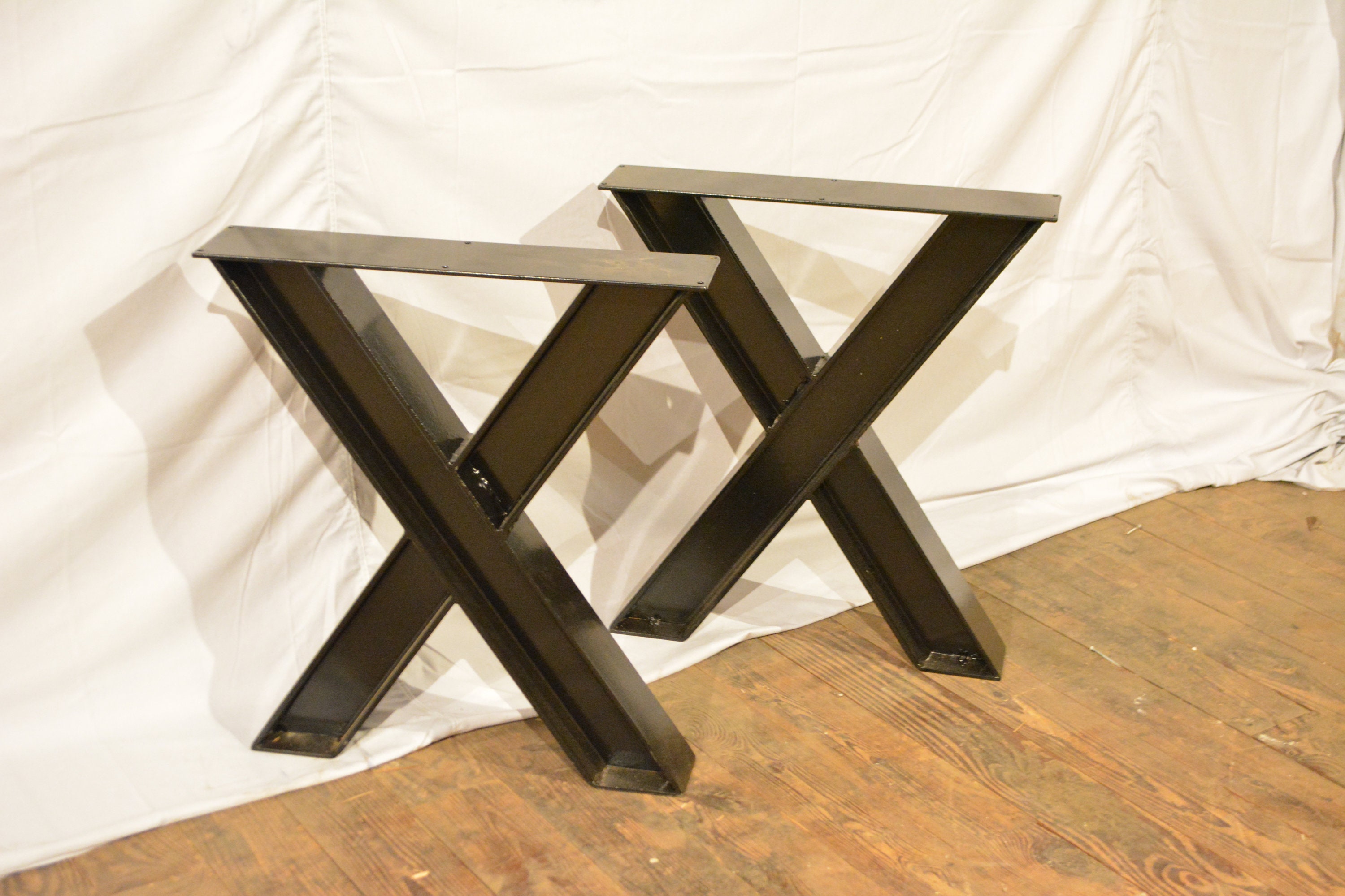 I Beam X Style Table Base/legs - Etsy
