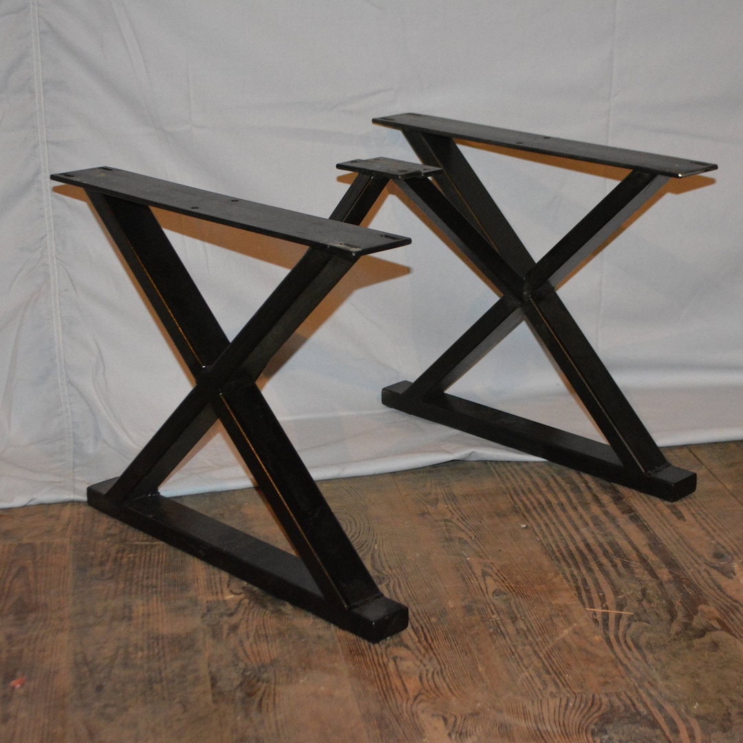 Farmhouse X Style Steel Base/legs - Etsy