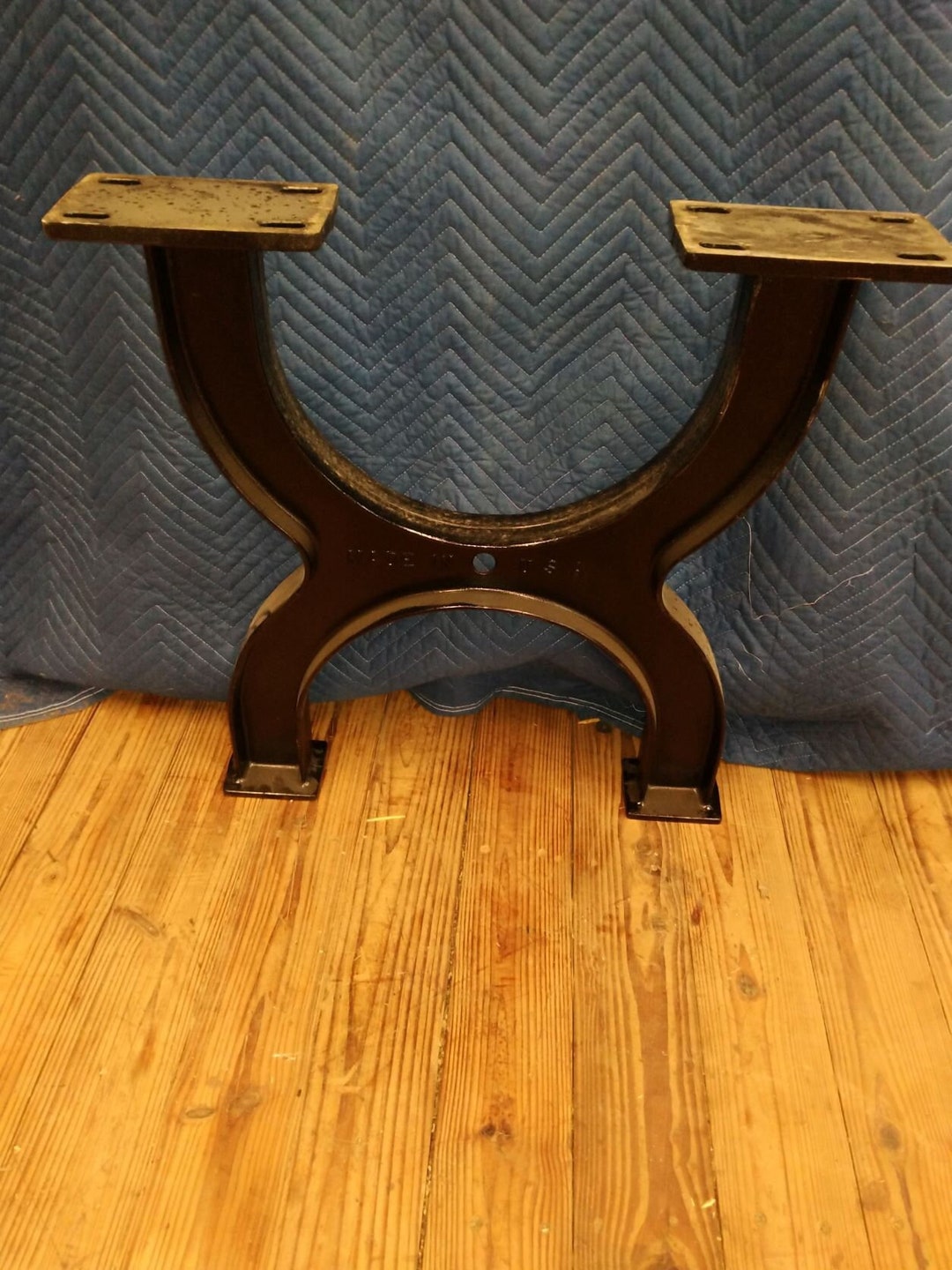 Industrial U Shaped Table Base - Etsy