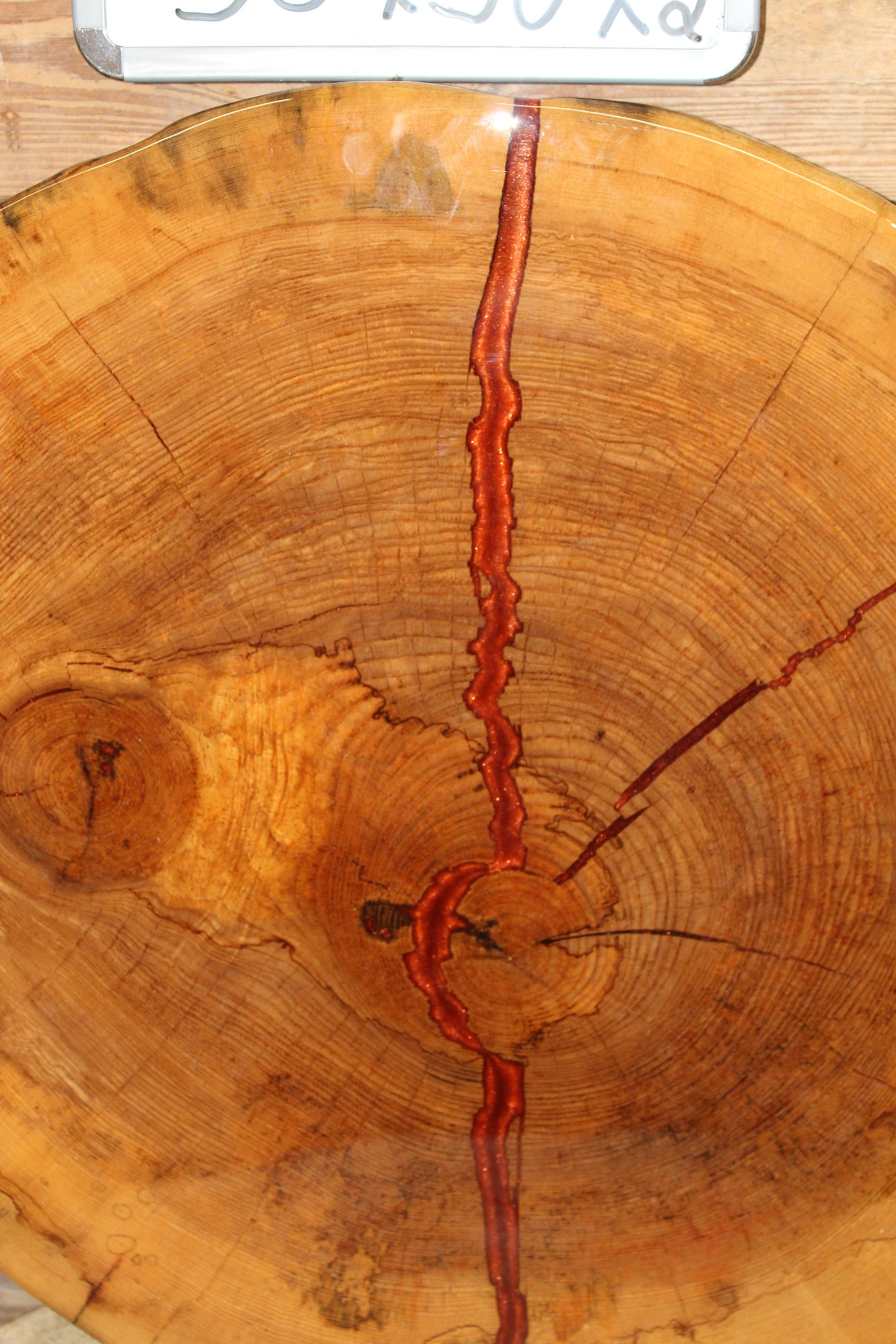 Live Edge Cross Cut Hackberry With Wine Resin Fill SKU# 022322-29 - Etsy