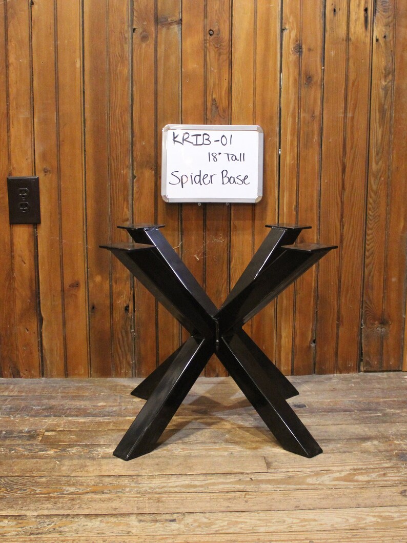 Steel Table Base - Spider Style - Etsy
