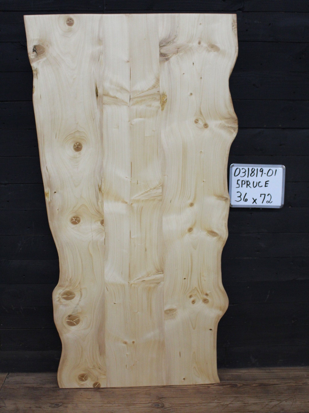 Live Edge Spruce Table or Bar Top - SKU 031819-01 - Etsy