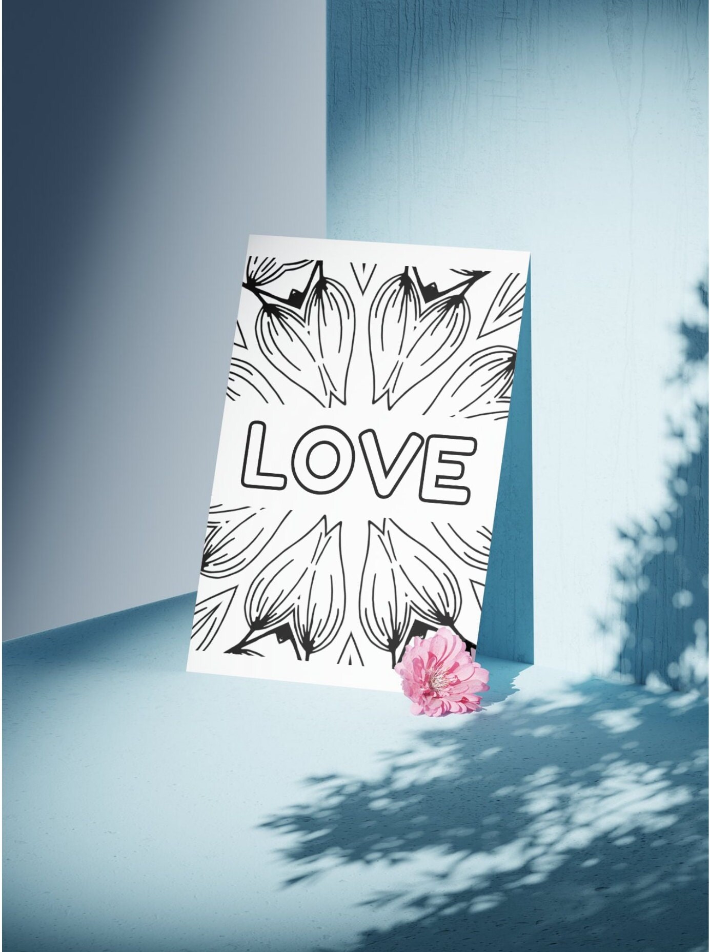 Printable, Mini Coloring, Cards, Pages, Mindful Coloring, Adult, Teen ...