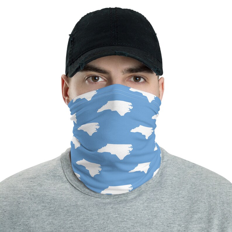 North Carolina Neck Gaiter - Etsy