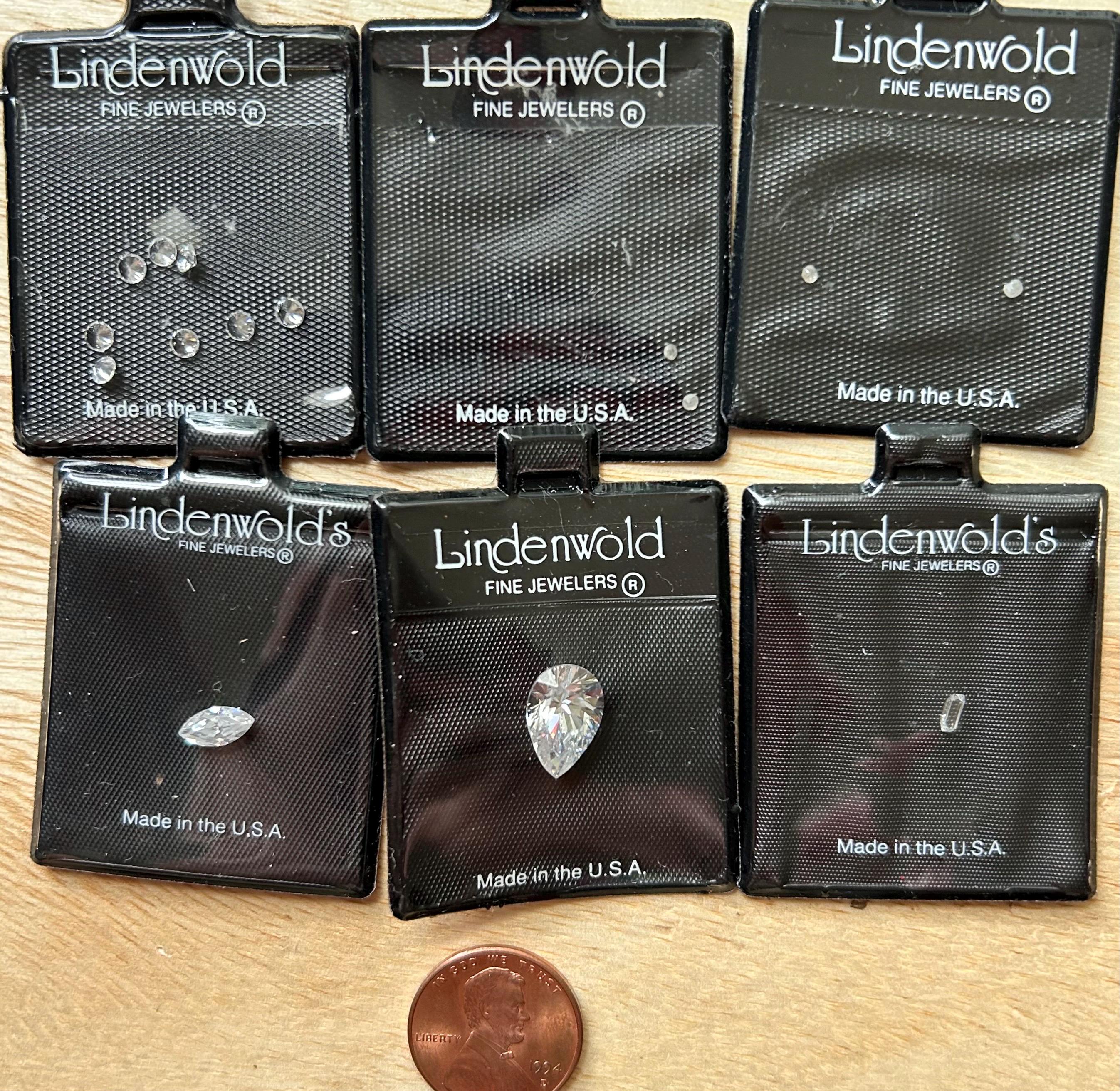 Vintage Lindenwold Fine Jewelers Loose Gemstones. Multiple Vintage Lindenwold Fine Jewelers Loose Gemstones. Multiple
