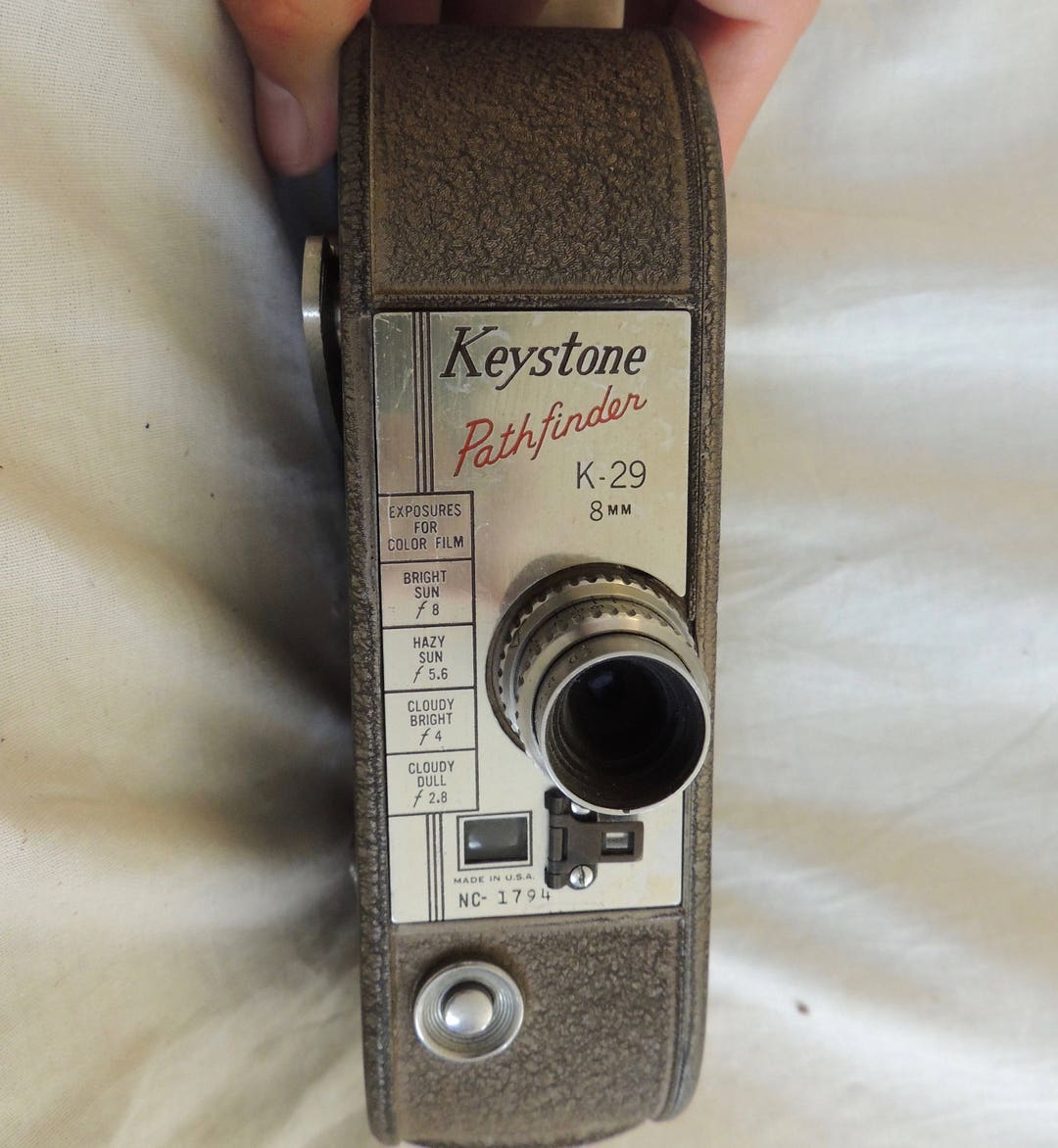 Vintage Keystone Pathfinder K-29 8mm Movie Camera. Vintage Camera ...