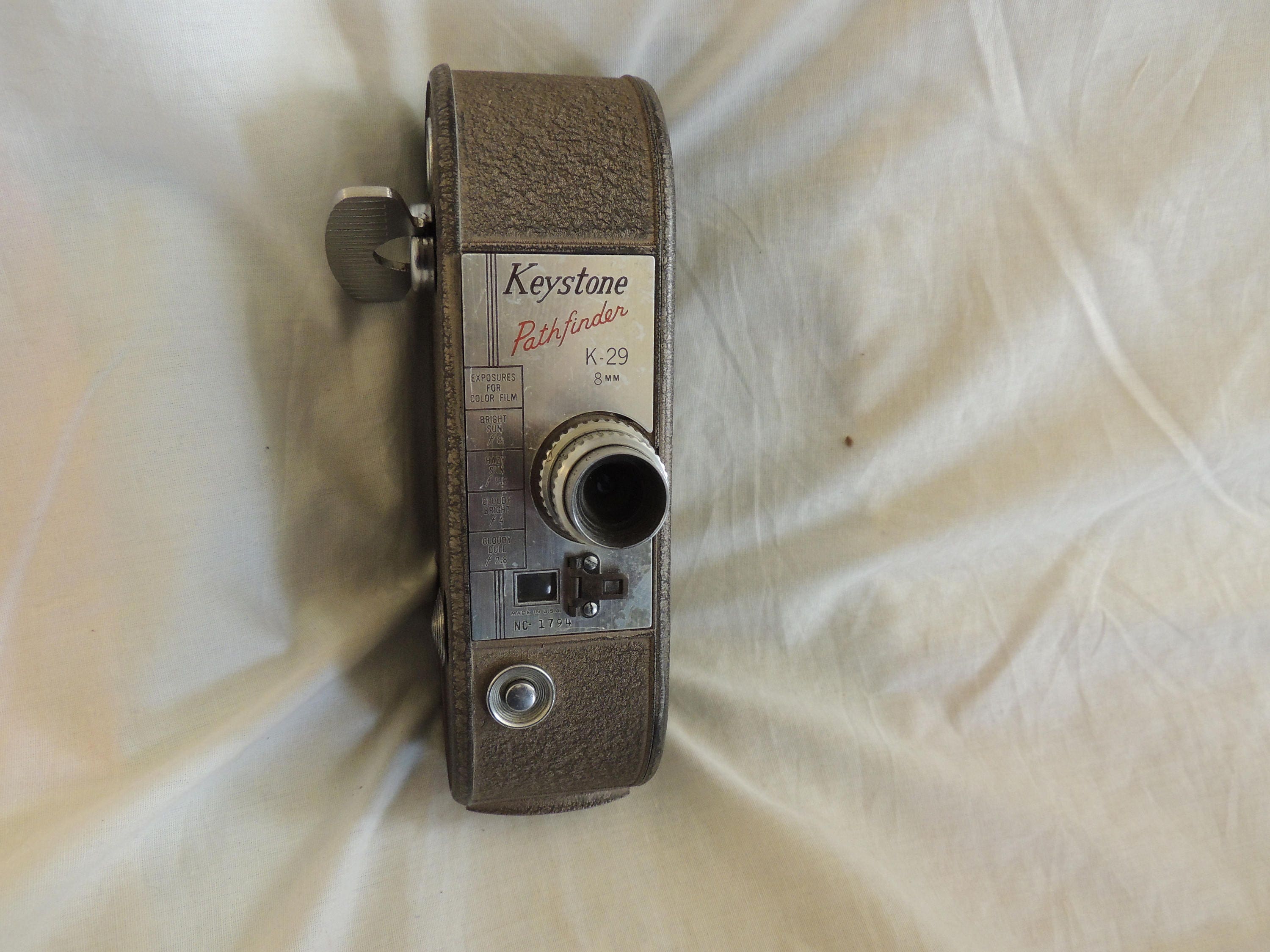 Vintage Keystone Pathfinder K-29 8mm Movie Camera. Vintage Camera ...