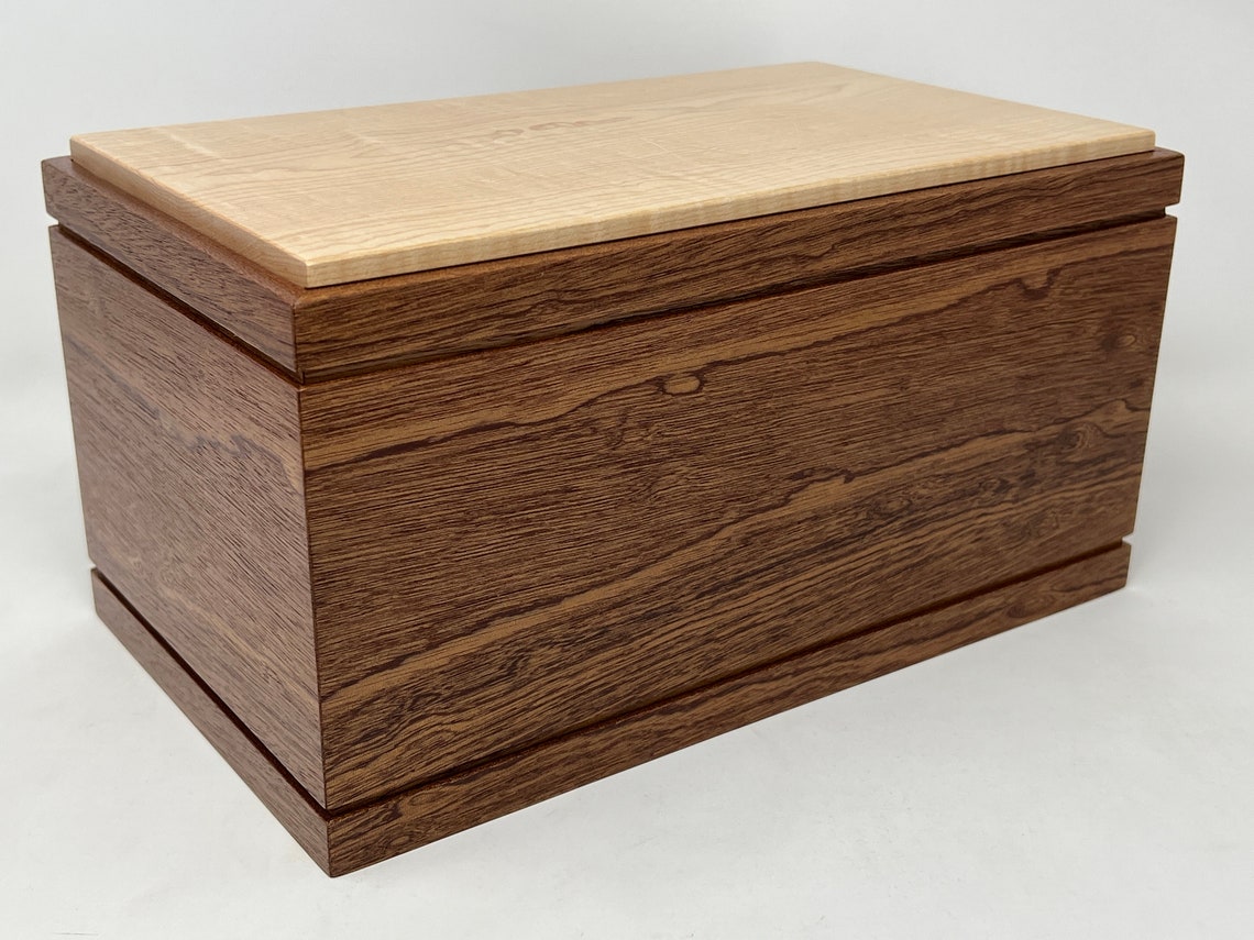 Contemporary Urn for Human Ashes / Simple Modern Wooden - Etsy