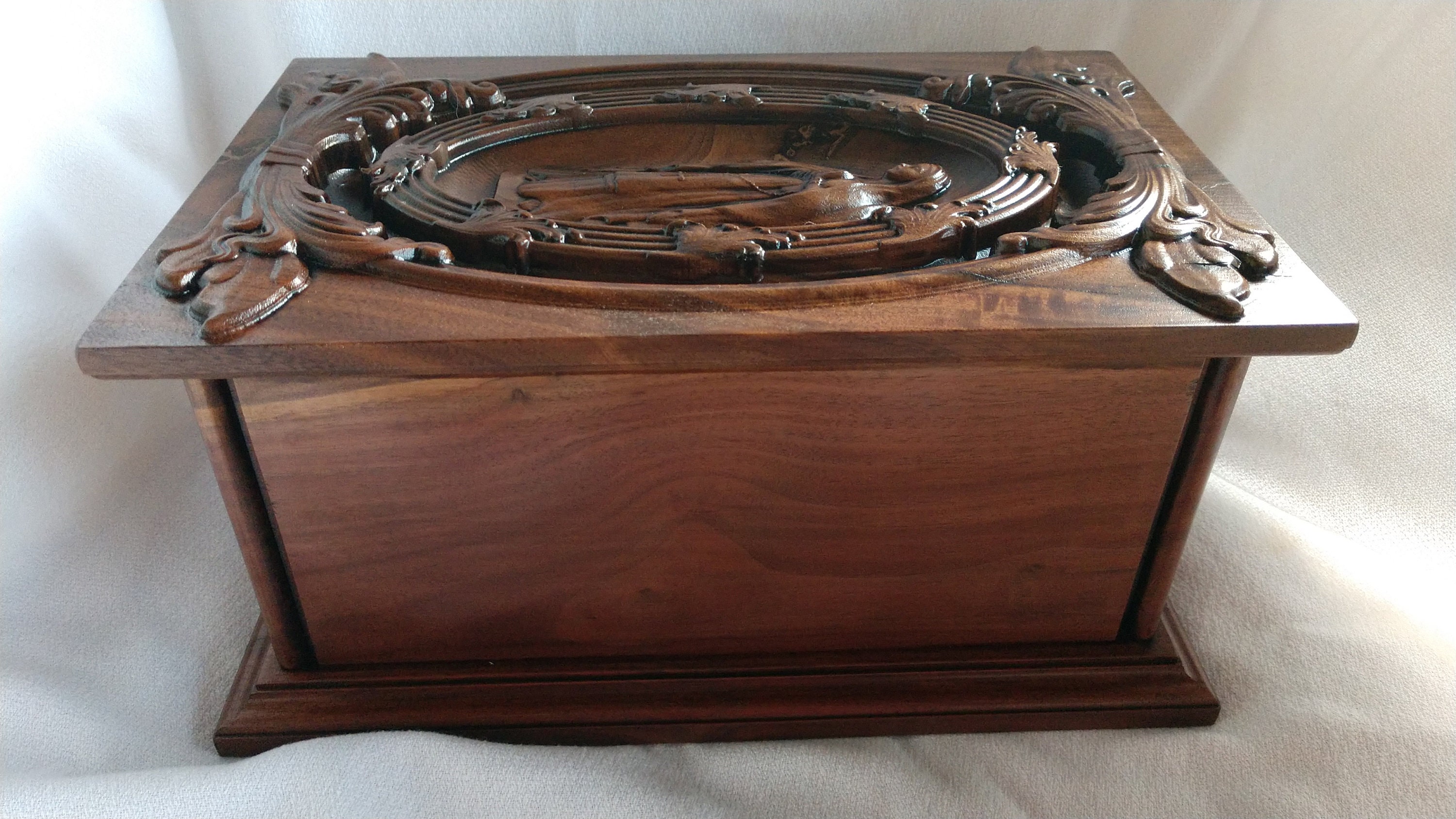 Catholic Memorial Funeral Urn / Virgin Mary Urn for Human Ashes ...