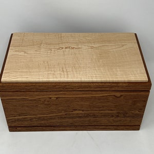 Contemporary Urn for Human Ashes / Simple Modern Wooden Memorial ...