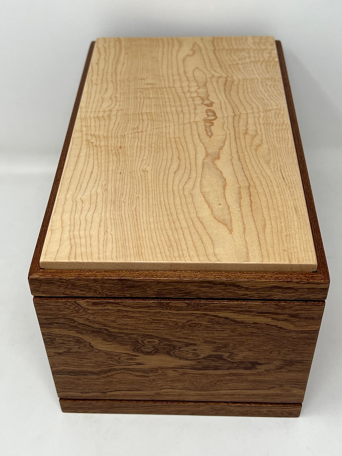 Contemporary Urn for Human Ashes / Simple Modern Wooden - Etsy