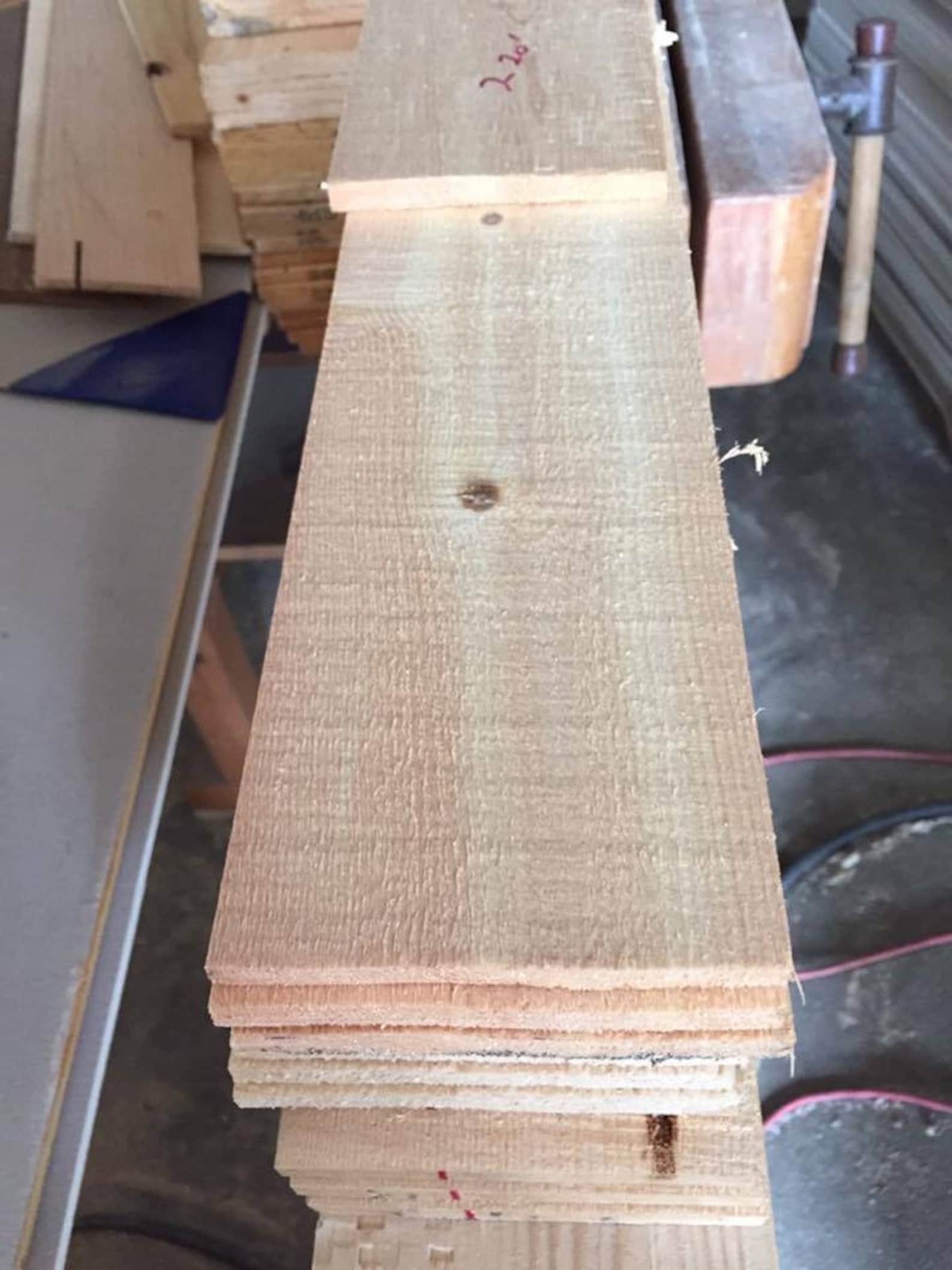 40 SQFT Shiplap 4 or 6 Long Thin Wall/ceiling Wood Premium | Etsy