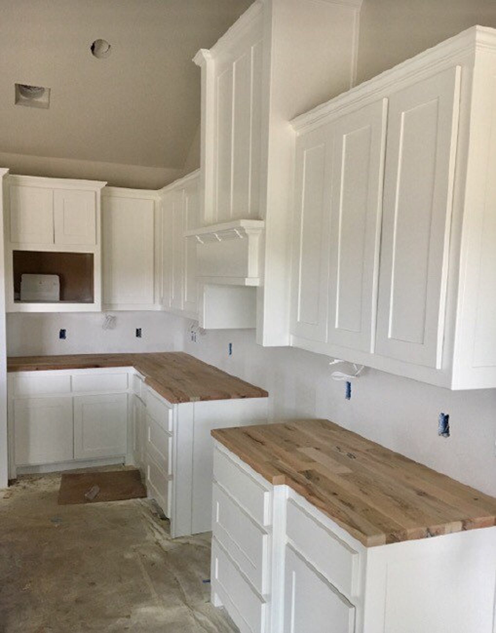 Reclaimed Butcher Block Mixed Hardwood Countertops From Industrial ...